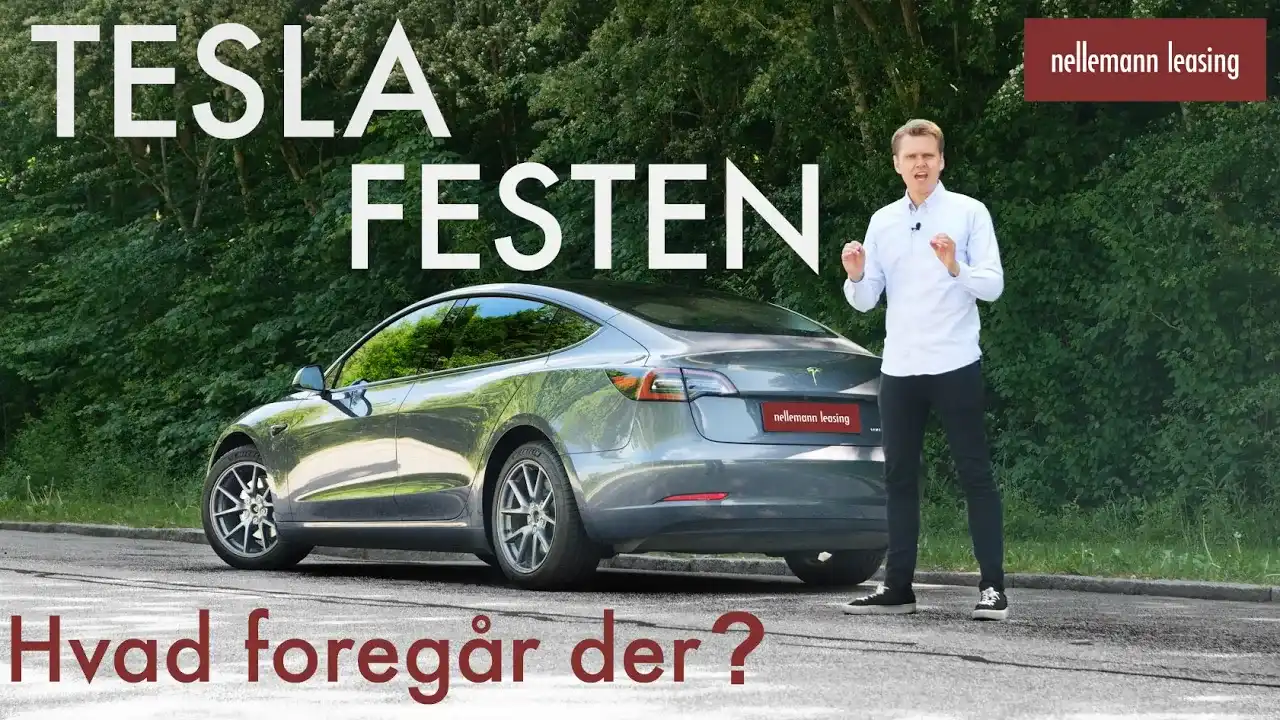 Teslafesten! Vi kører i Tesla Model 3